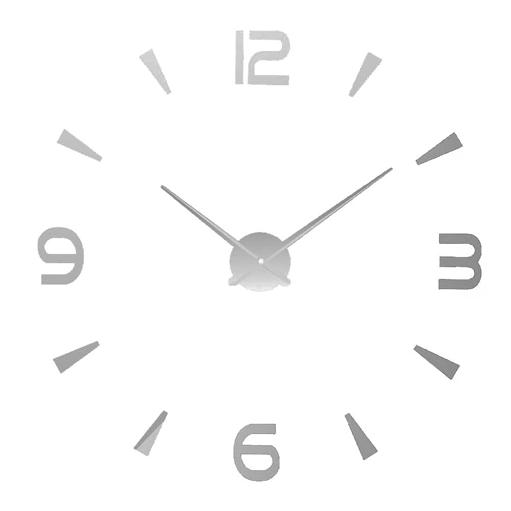 LOLIPPYY 33Pcs Modern Simple Wall Clock With Time Display Function ...