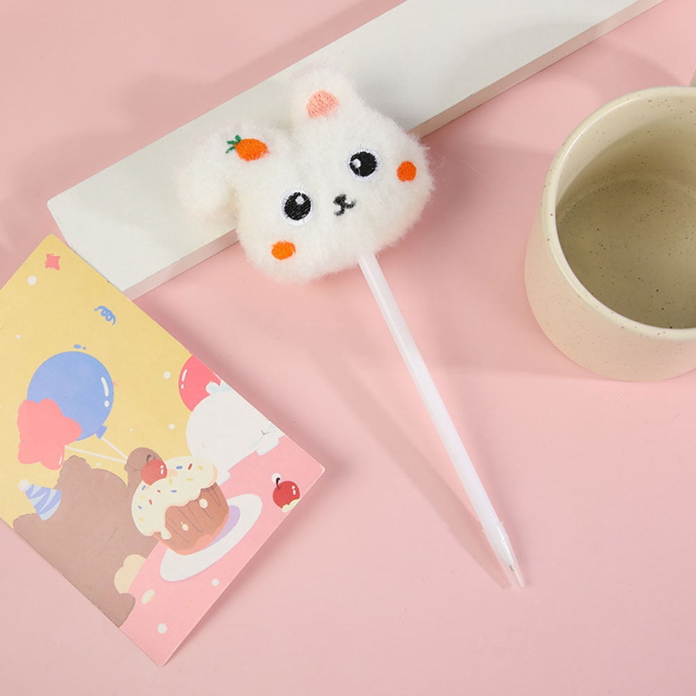 LOLIPPYY 3Pcs Adorable Rabbit Shape Ballpoint Pens with Comfortable ...