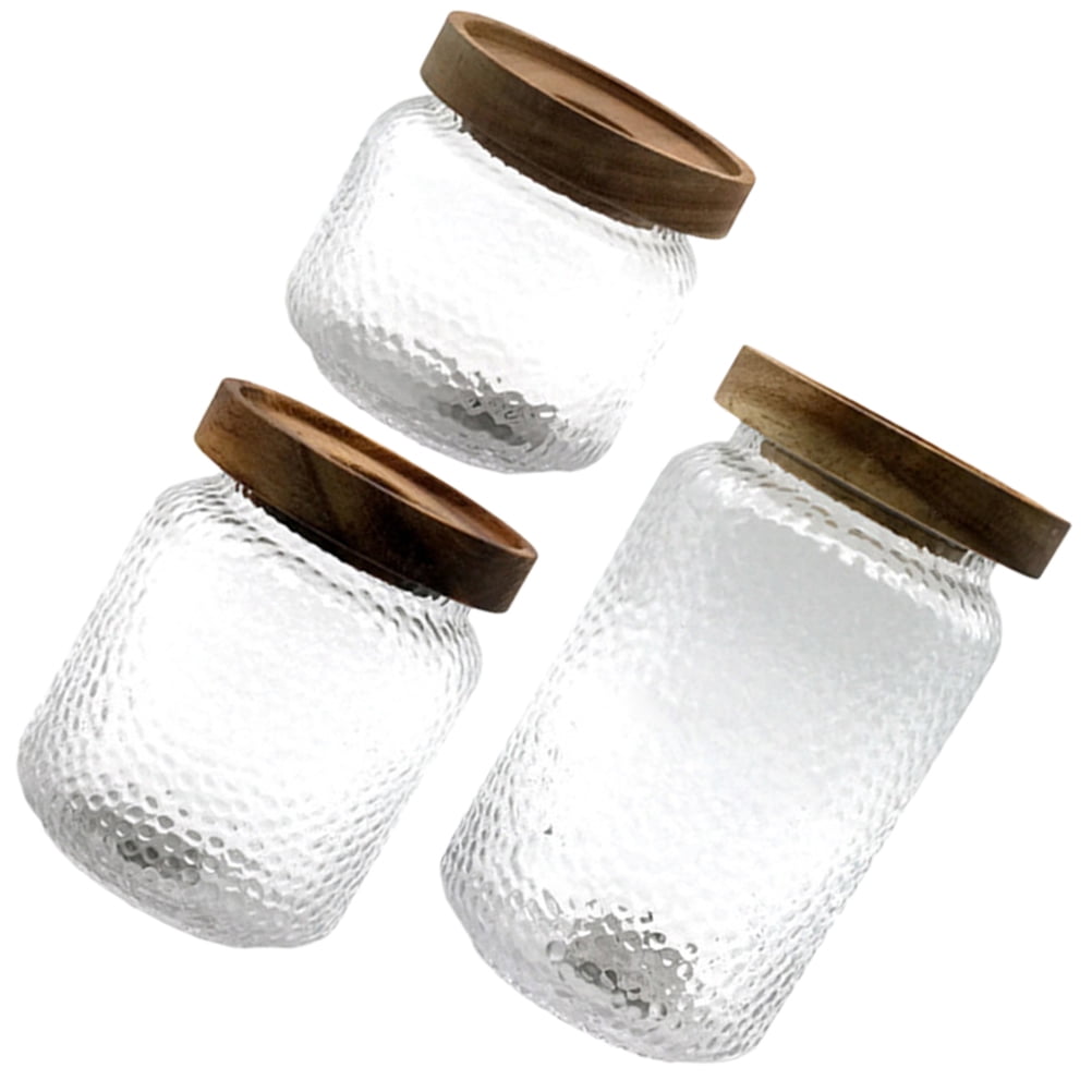 LOLIPPYY 3Pcs Air Tight Coffee Bean Container with Easy Access for ...