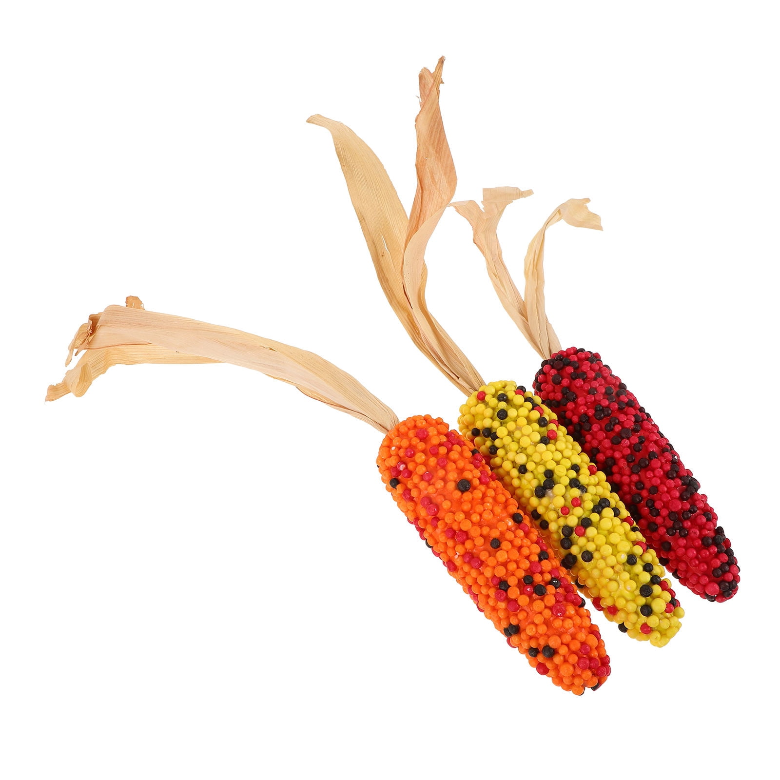 LOLIPPYY 3Pcs Fake Corn Models Realistic Corn Adornment for Photography ...