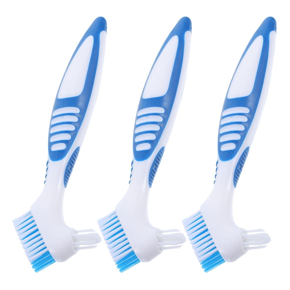 LOLIPPYY 3Pcs Turtle Brush Set Sky Blue Ergonomic ABS Tool for Pet Care ...