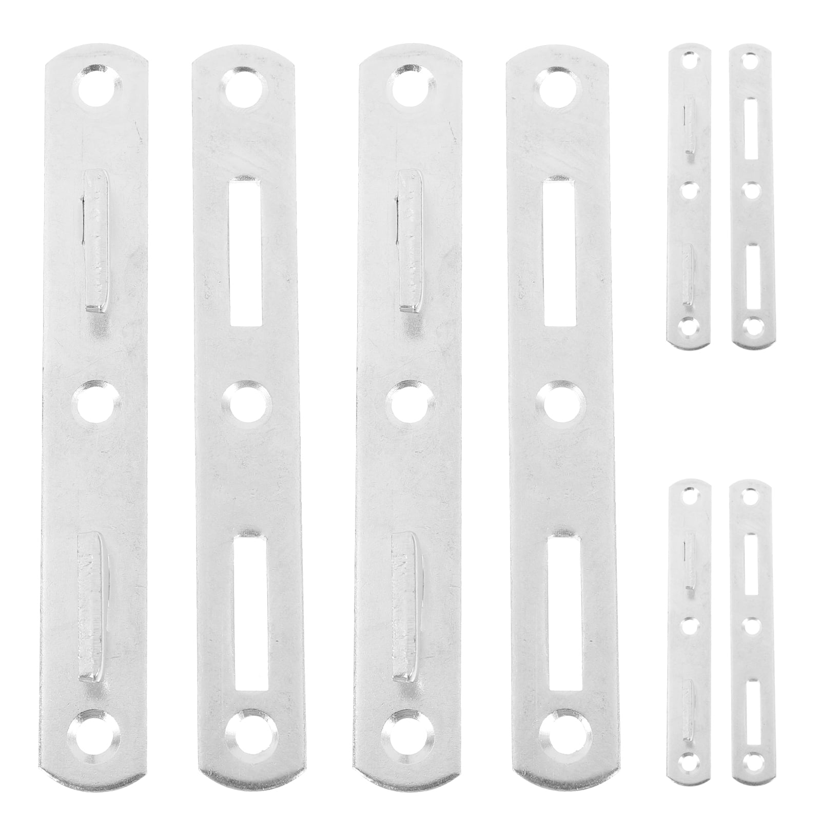 LOLIPPYY 4 Pairs Replacement Bed Rail Fasteners and Brackets for Bed ...