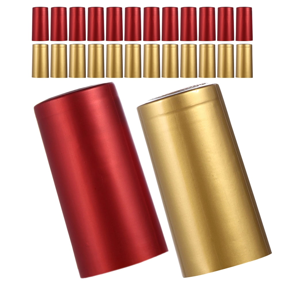 LOLIPPYY 400 Pieces PVC Heat Shrink Caps for Bottles, Ideal for Wine ...