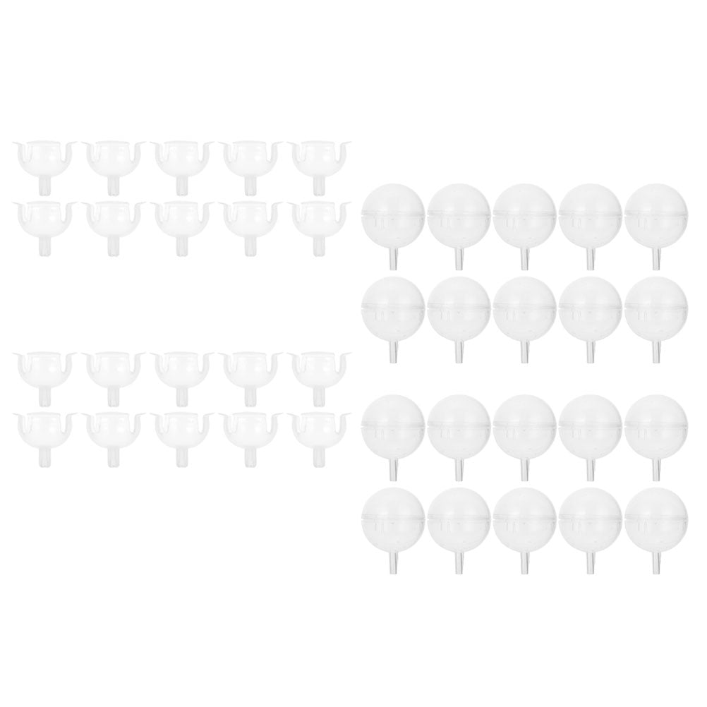 LOLIPPYY 40Pcs Chocolate Bouquet Supplies Flower Shaped Spherical Candy ...