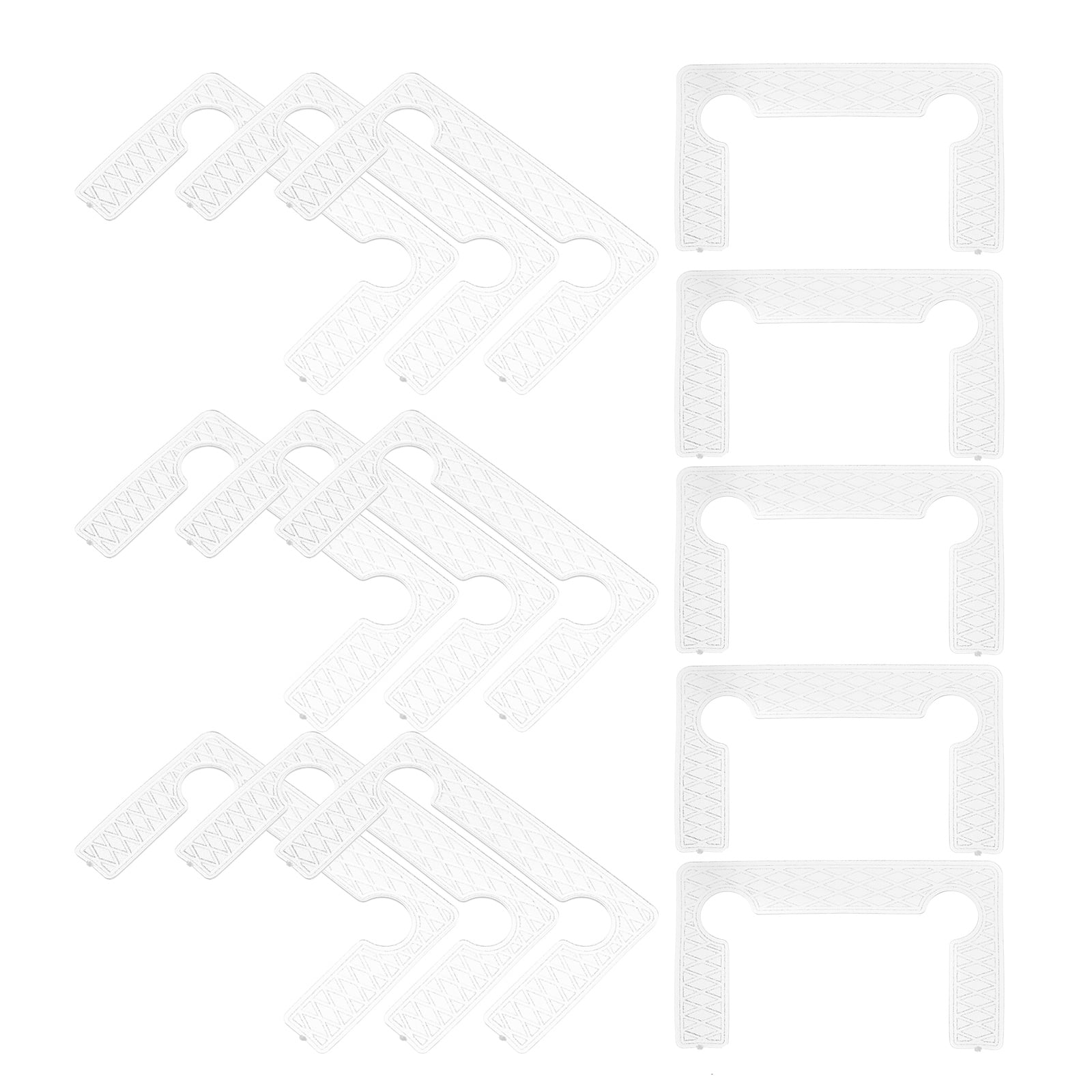LOLIPPYY 40Pcs Easy Install Transparent Rubber Pads for Glass Door ...