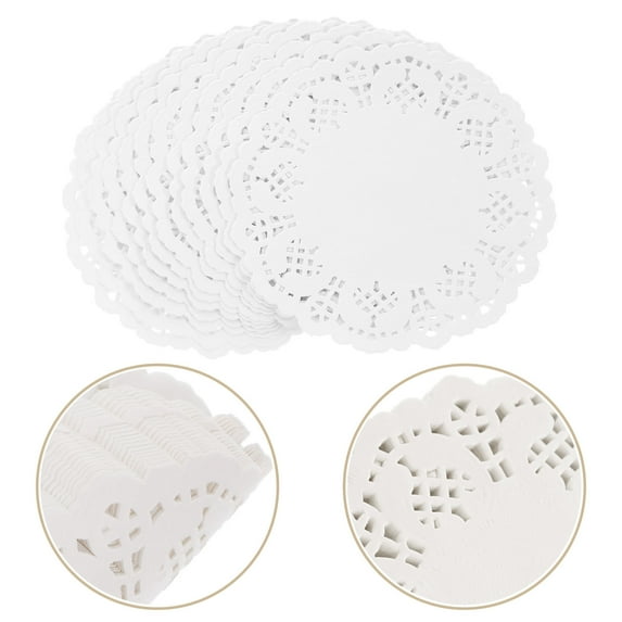 LOLIPPYY 420pcs Lace Design Cake Oil Paper Pads for Easy Baking and ...