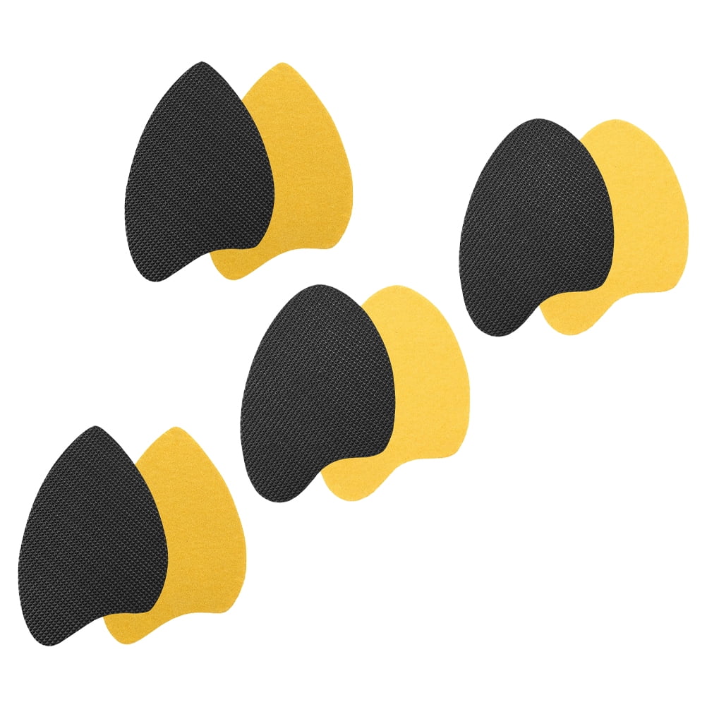 LOLIPPYY 4Pairs High-Heel Shoes Pads Black Rubber Non-Slip Sole ...