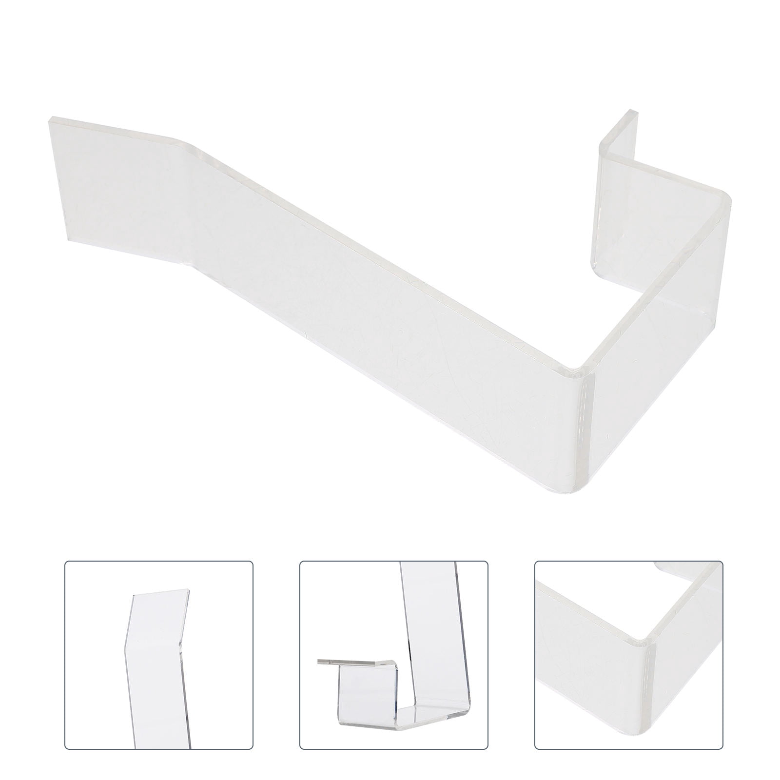 LOLIPPYY 4Pcs Acrylic High Heel Shoes Stand Clear Display Rack for ...