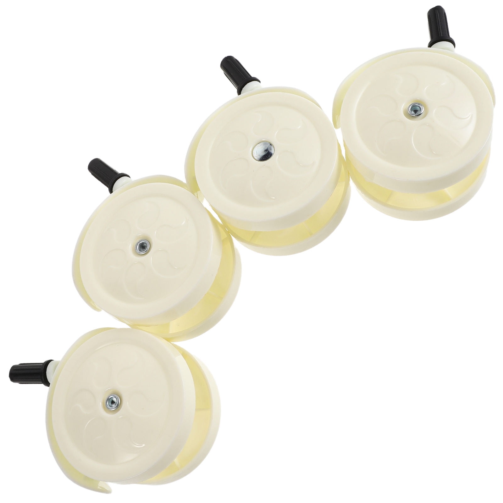 LOLIPPYY 4Pcs Beige Walker Wheels Replacement Swivel Caster Wheels for ...