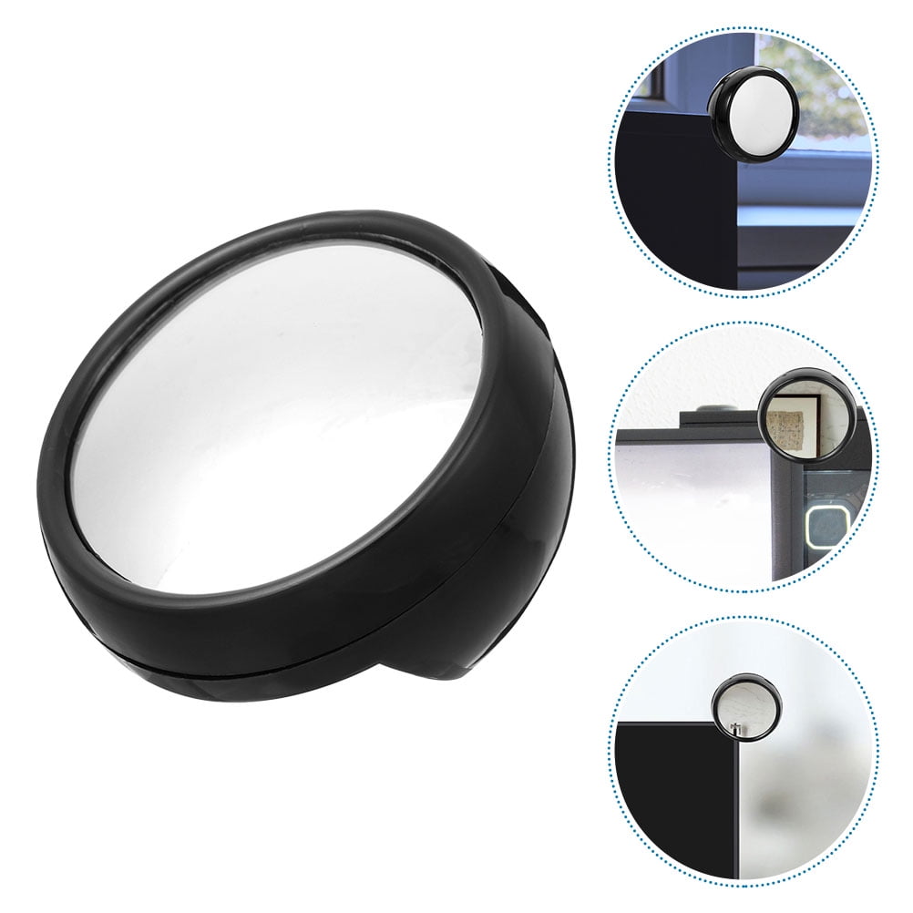 LOLIPPYY 4Pcs PC and Acrylic Computer Rear-View Mirror for Cubicle Use ...