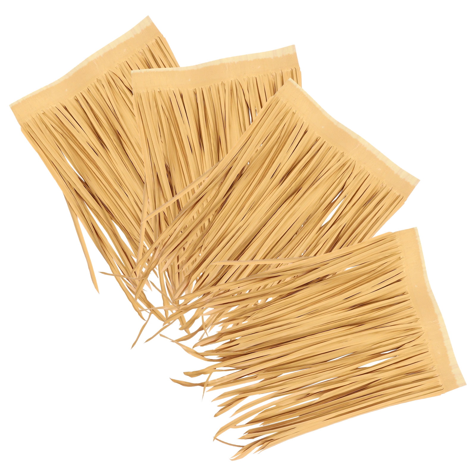 LOLIPPYY 4-Pack Palapa Thatch Roof Panels, Simulated Thatch Roofs for ...