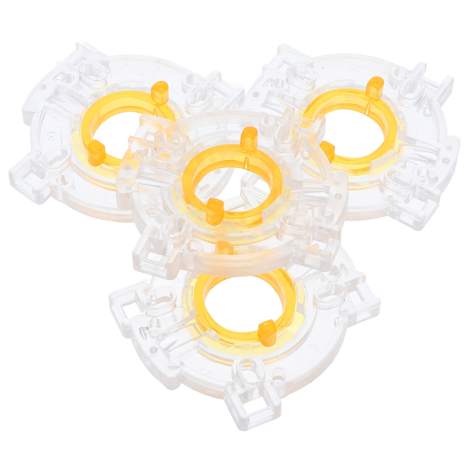 LOLIPPYY 4Pcs Transparent Round Joystick Restrictor Gate Plates Durable ...