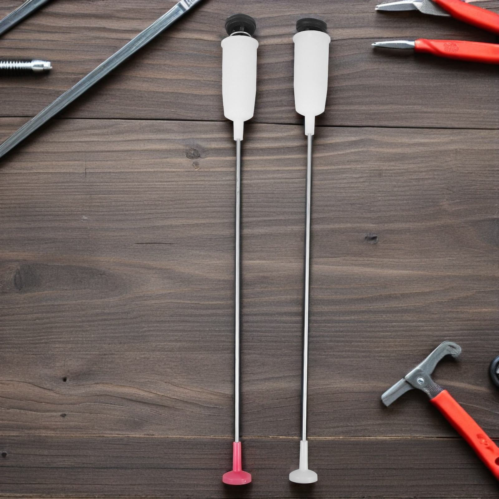 LOLIPPYY 4-Pack White Washer Suspension Rods with Spring Tension Shock ...