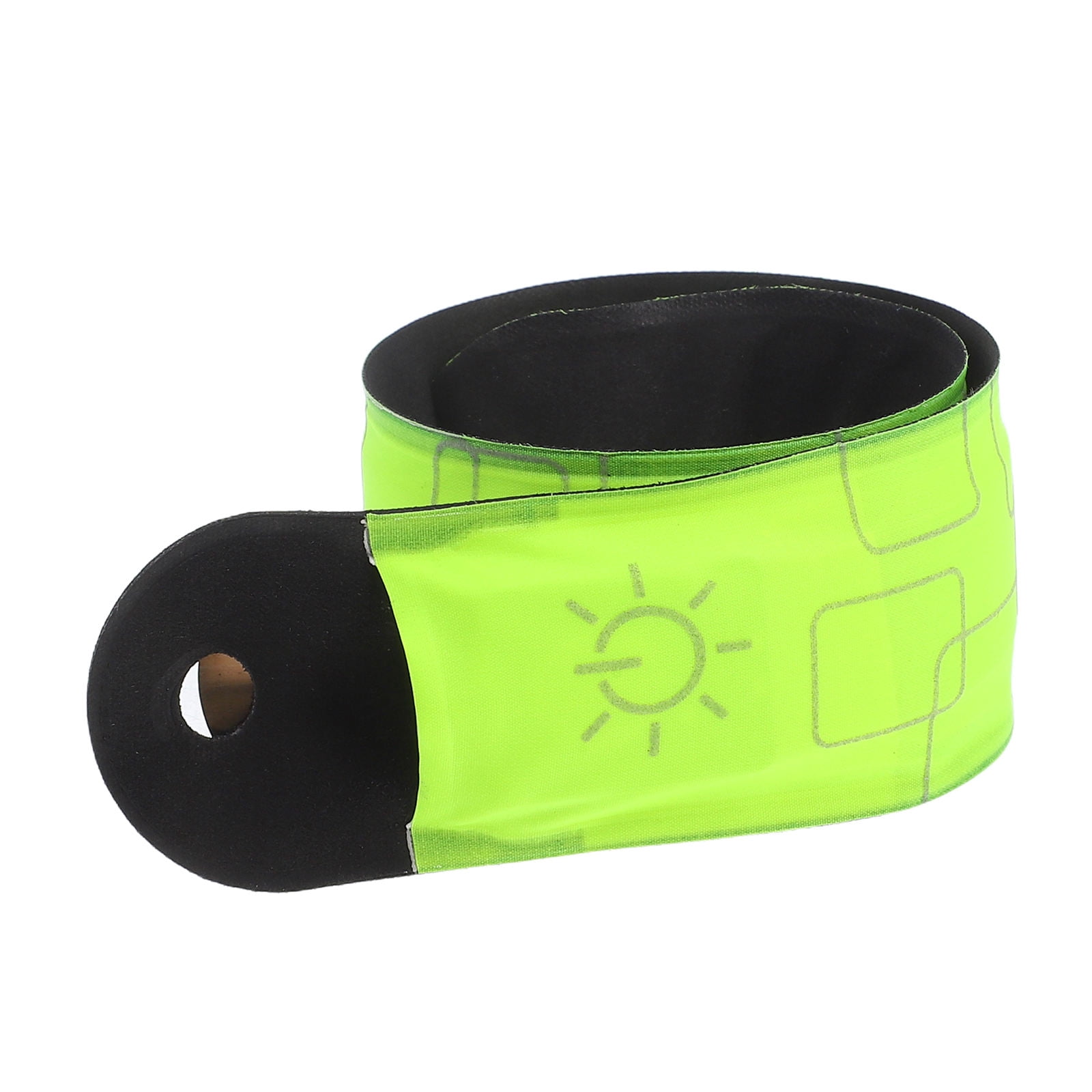 LOLIPPYY 4pcs Led Night Running Wristband Light Green Sleek Design ...