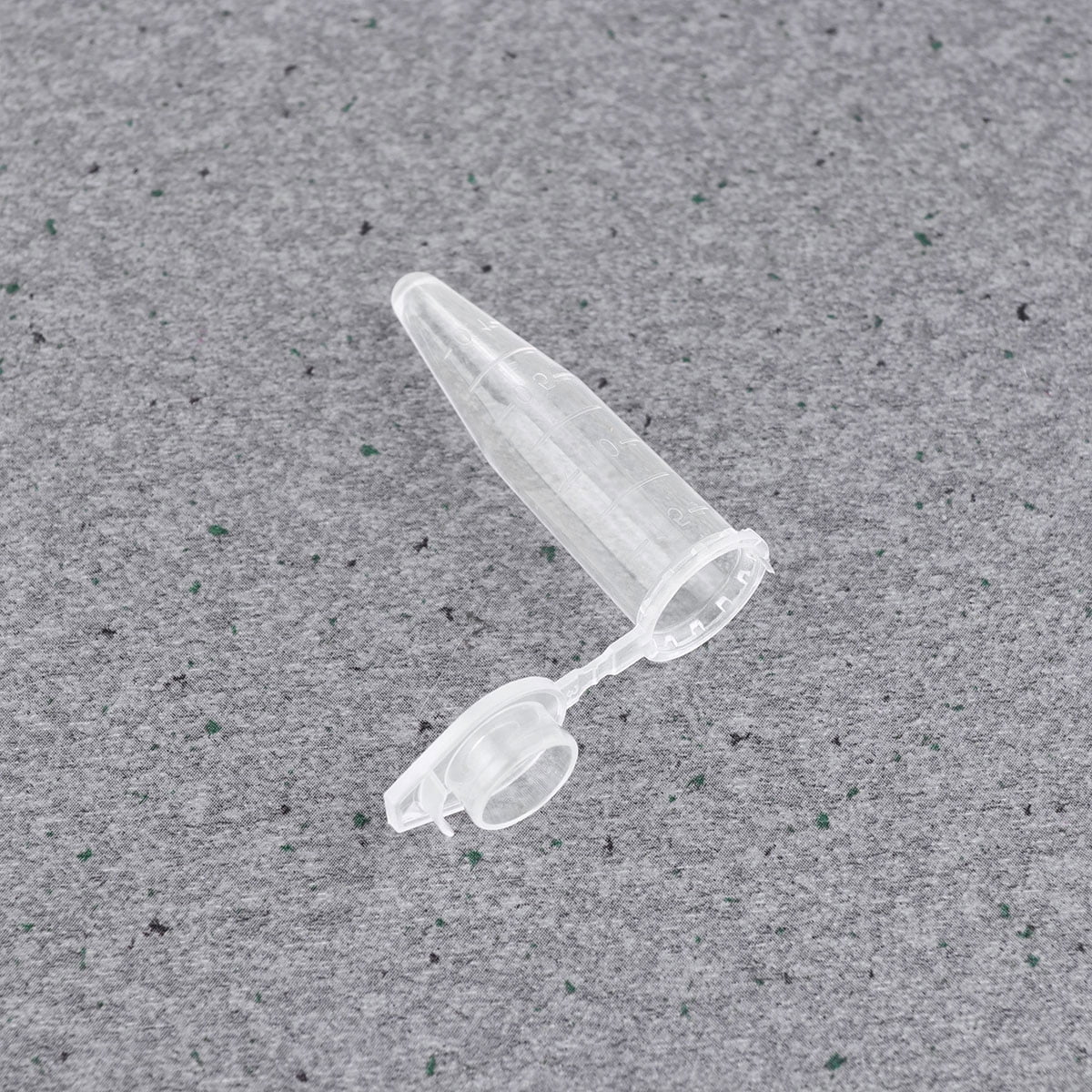LOLIPPYY 500PCS Clear Tubes with Caps Accurate Measurement Scale for ...