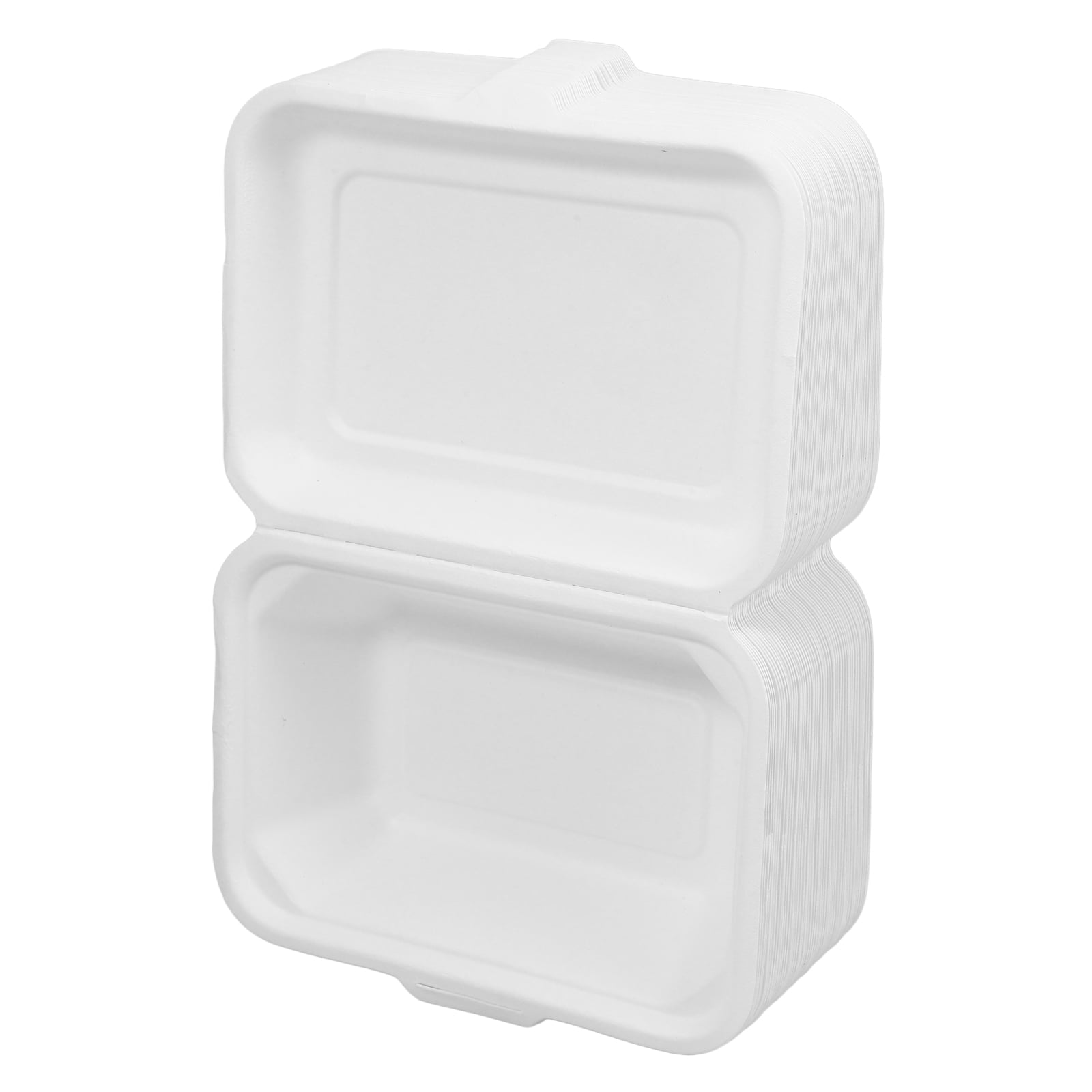 LOLIPPYY 50Pack Takeout Containers White Paper Pulp Material Food ...