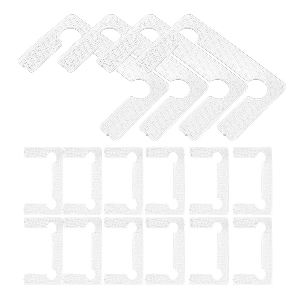 LOLIPPYY 50Pcs White Shower Door Buffer Pads with Antislip Mesh Design ...