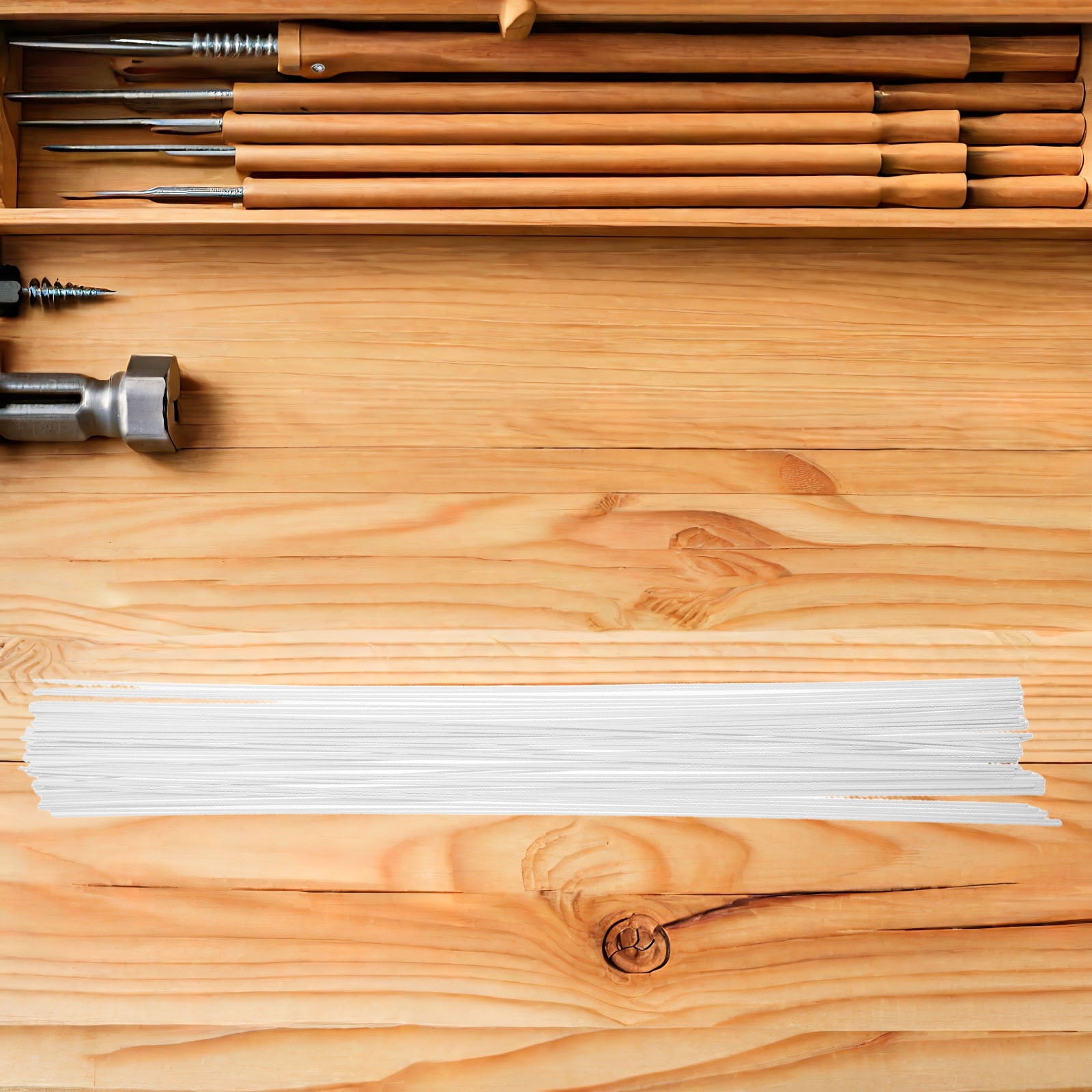 LOLIPPYY 50pcs Plastic Craft Rods For Structural Support In Handicrafts ...