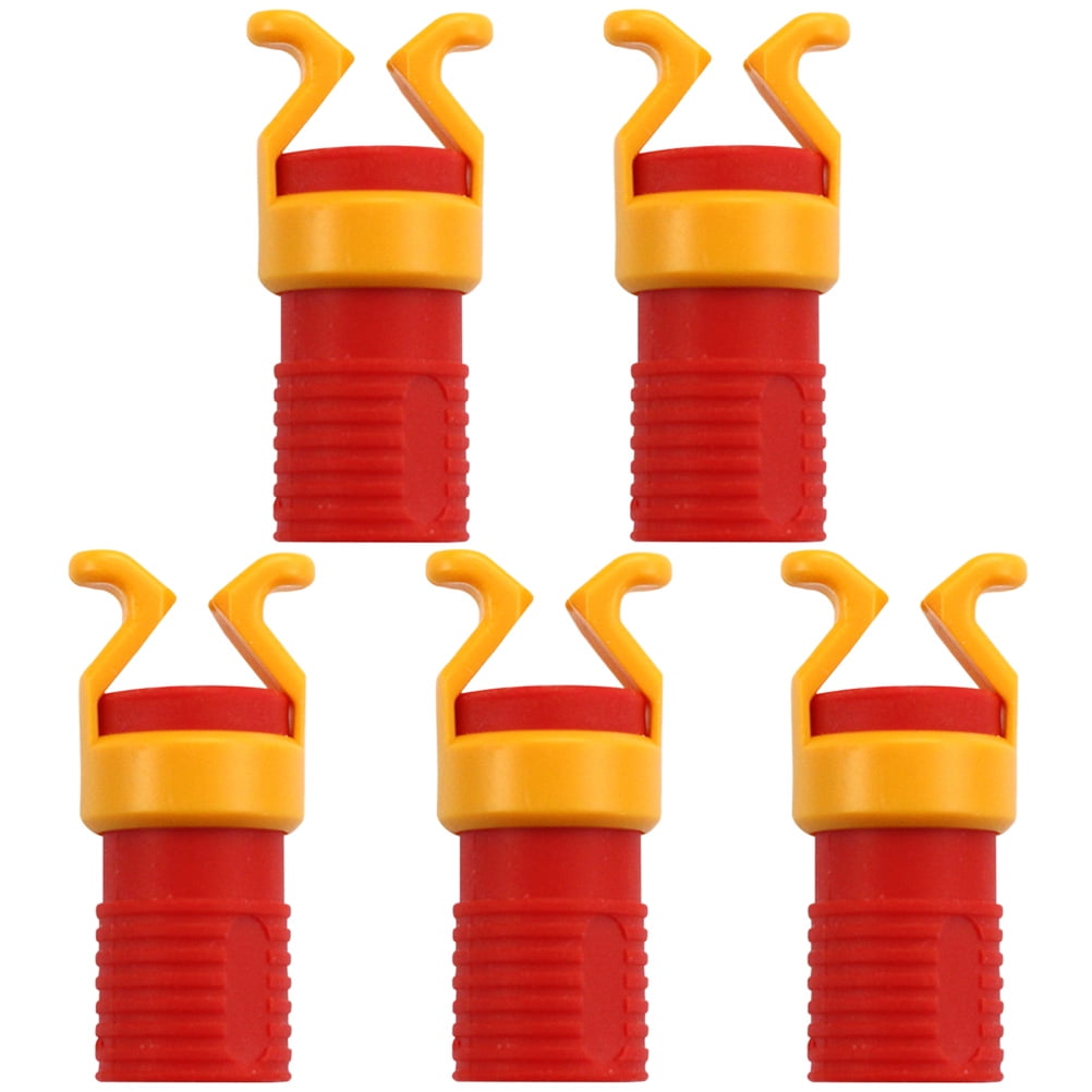 LOLIPPYY 5Pcs Hand Screw Clamps Red for Woodworking Tool Easy Use Screw ...