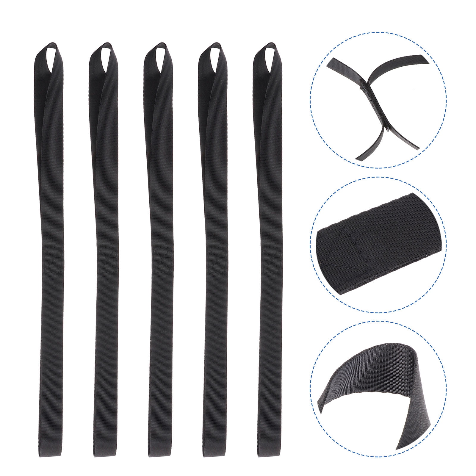 LOLIPPYY 5Set Fastening Belt for Roof Rack Tie Down and Heavy Load 18 ...