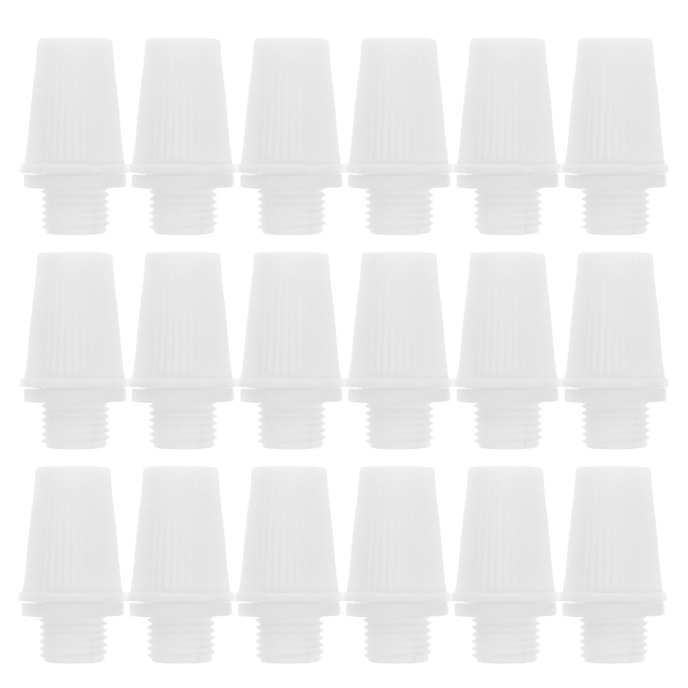 LOLIPPYY 60PCS White Plastic Strain Relief Cord Connectors for Easy ...