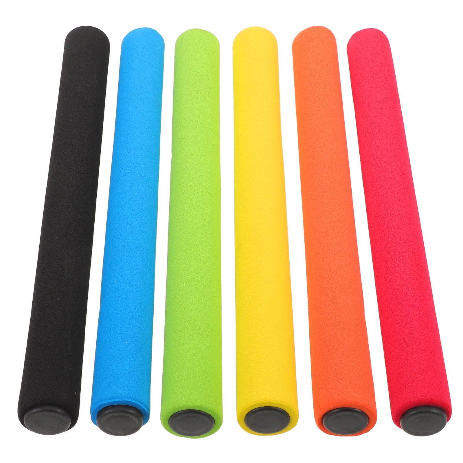 LOLIPPYY 6Pcs Assorted Color Running Relay Sticks Lightweight for Track ...