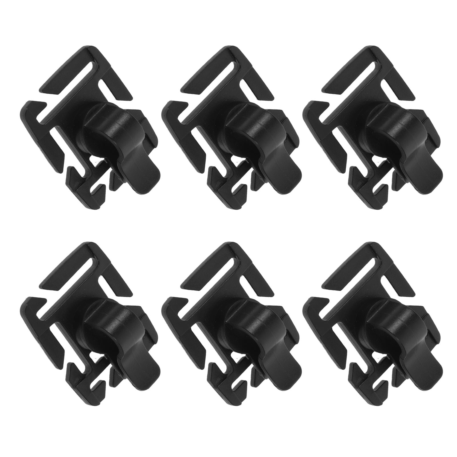 LOLIPPYY 6Pcs Black Hydration Hose Clip Rotatable Clamp for Water ...