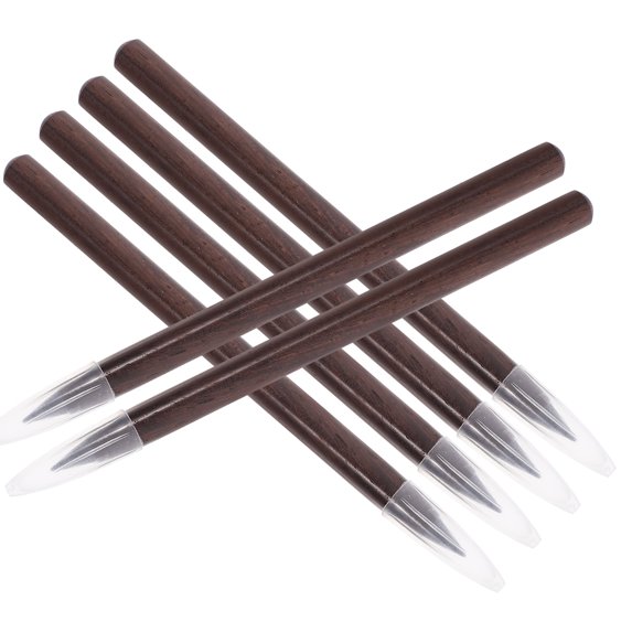 LOLIPPYY 6Pcs Coffee Inkless Pencils No Sharpening Everlasting Wood ...