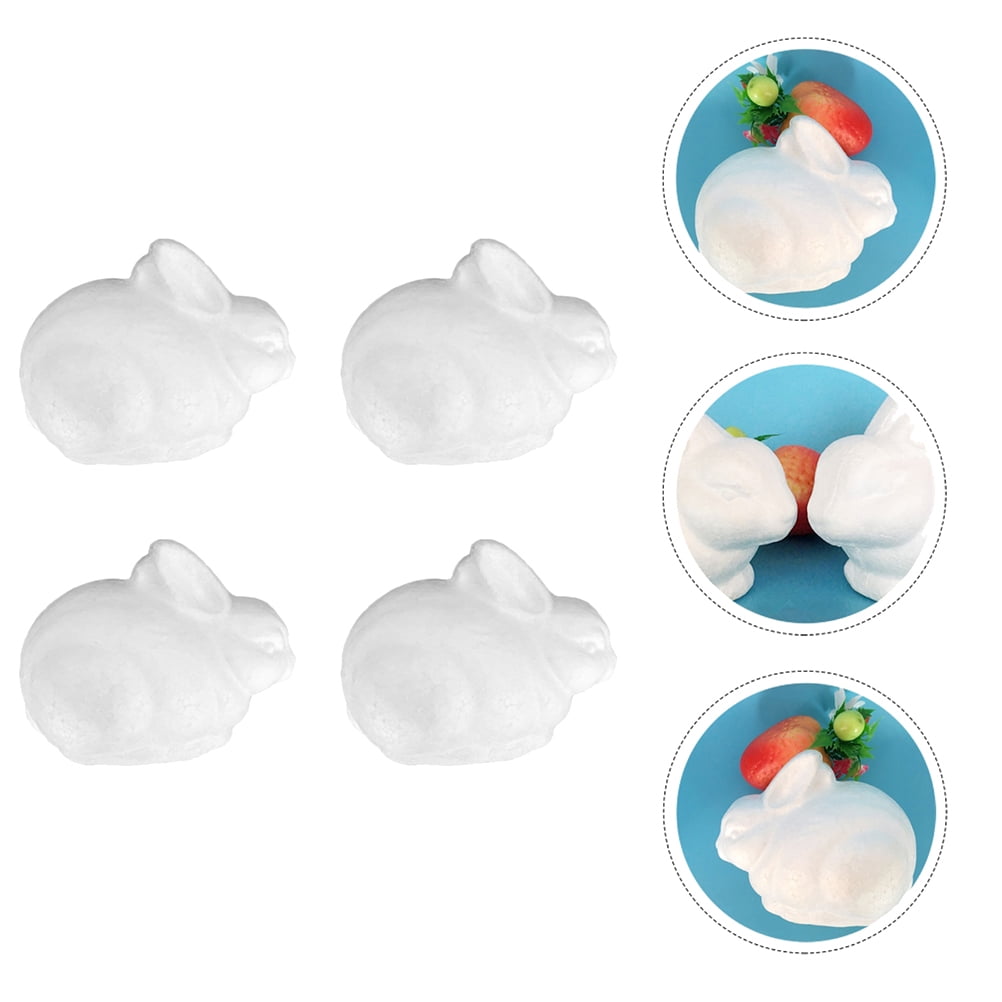 LOLIPPYY 6Pcs Craft Shapes Bubble Bunny for Art Projects Thermal ...