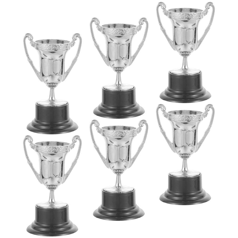 LOLIPPYY 6Pcs Mini Trophies for Kids Sports Event Decoration 3.4 Inches ...