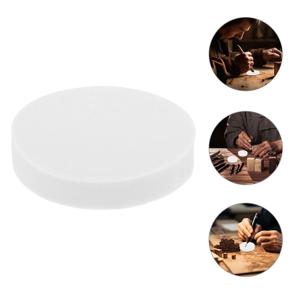 LOLIPPYY 6-Pack White Rubber Stamp Blocks Multi-Function for Home ...