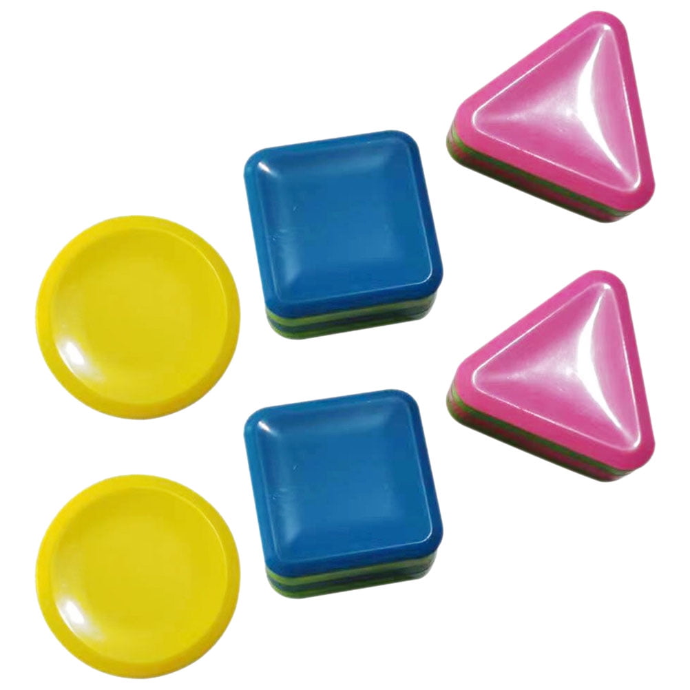 LOLIPPYY 6Pcs Musical Instrument Rhythm Shakers Plastic Assorted Shapes ...