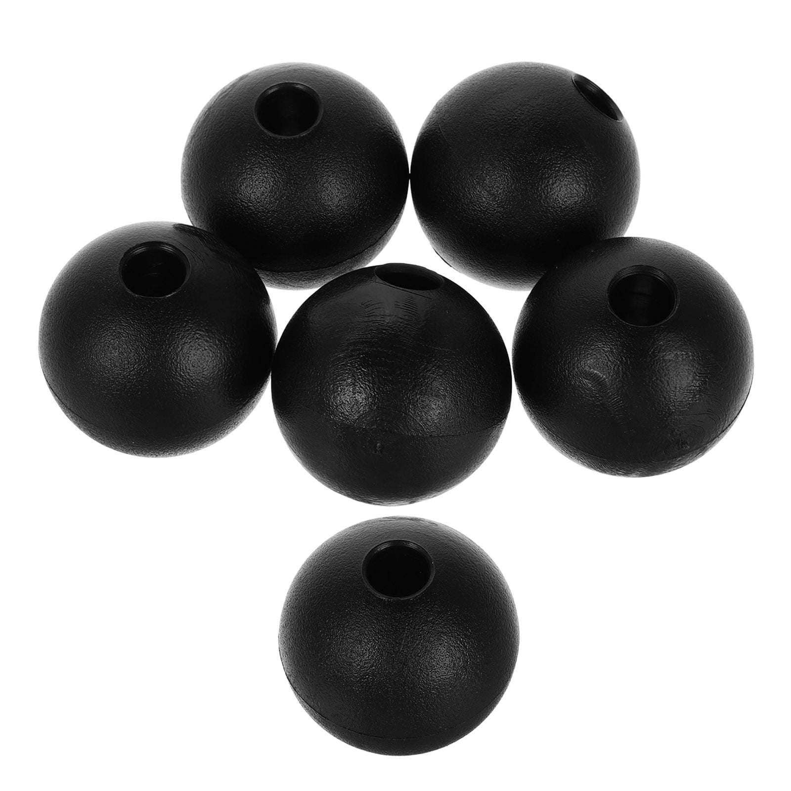 LOLIPPYY 6Pcs Pulley Cable Stopper Black Steel Wire Rope Cable Limit ...