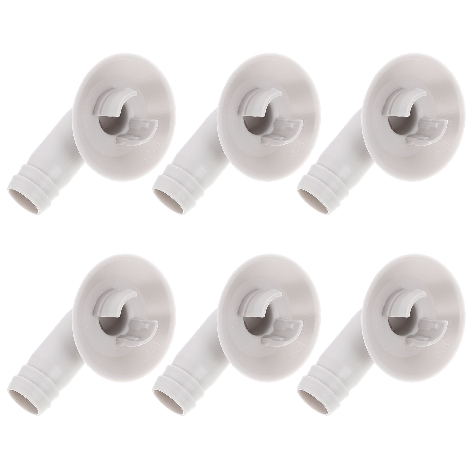 LOLIPPYY 6-Pack AC Drain Hose Elbow Connector Joint for Air Conditioner ...