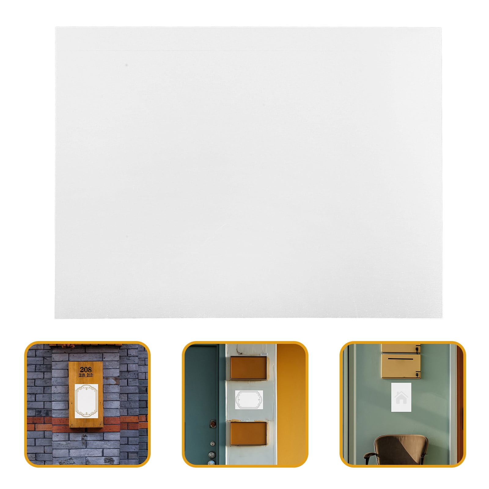 LOLIPPYY 6pcs Aluminum Photo Blanks 4x6in Sublimation Metal Sign Blanks ...