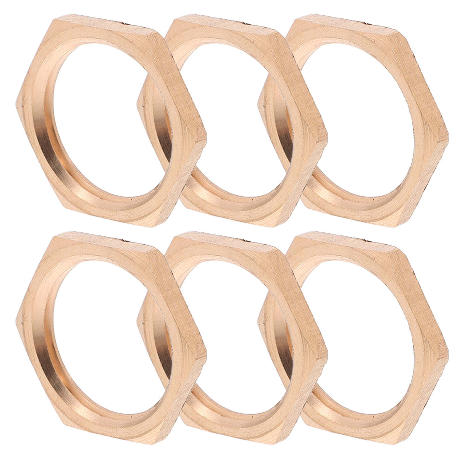 LOLIPPYY 6pcs Brass Fitting Lock Nut for Faucet with Internal Thread ...