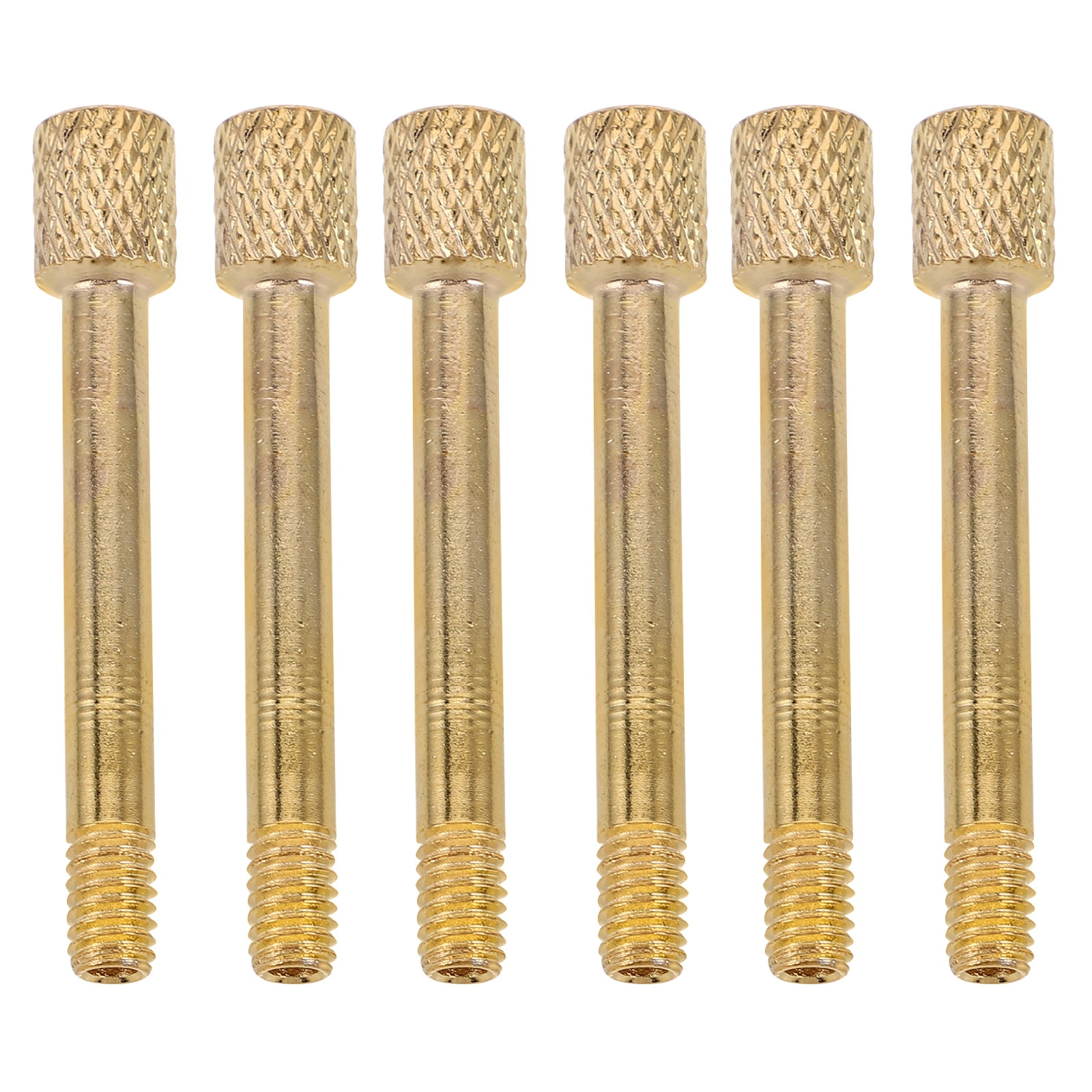 LOLIPPYY 6-Pack Guitar Tremolo Bridge Mounting Screws, Precision Copper ...