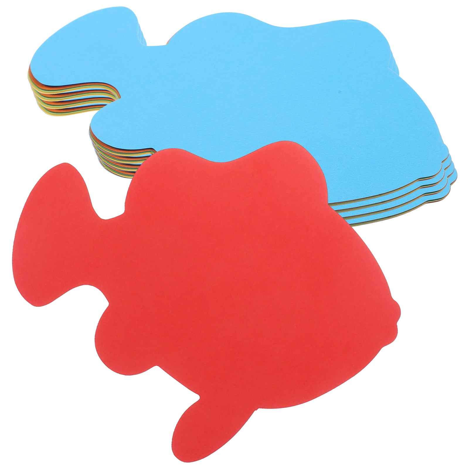 LOLIPPYY 72Pcs Cardboard Cutouts Assorted Color Wall Decor for ...