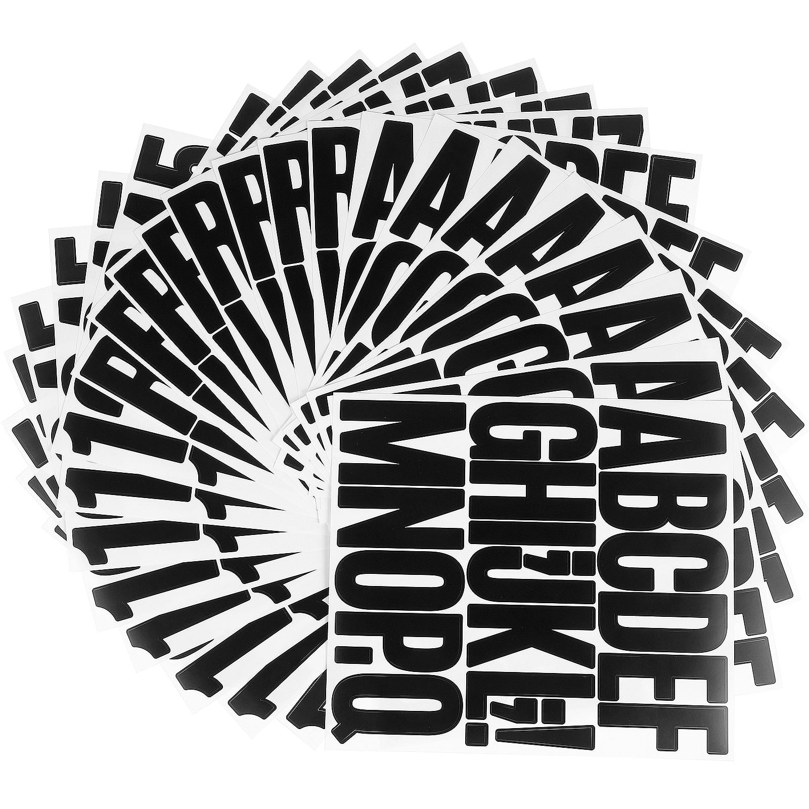 LOLIPPYY 8 Sets of Numbers Address Number Stickers for Custom Labels ...