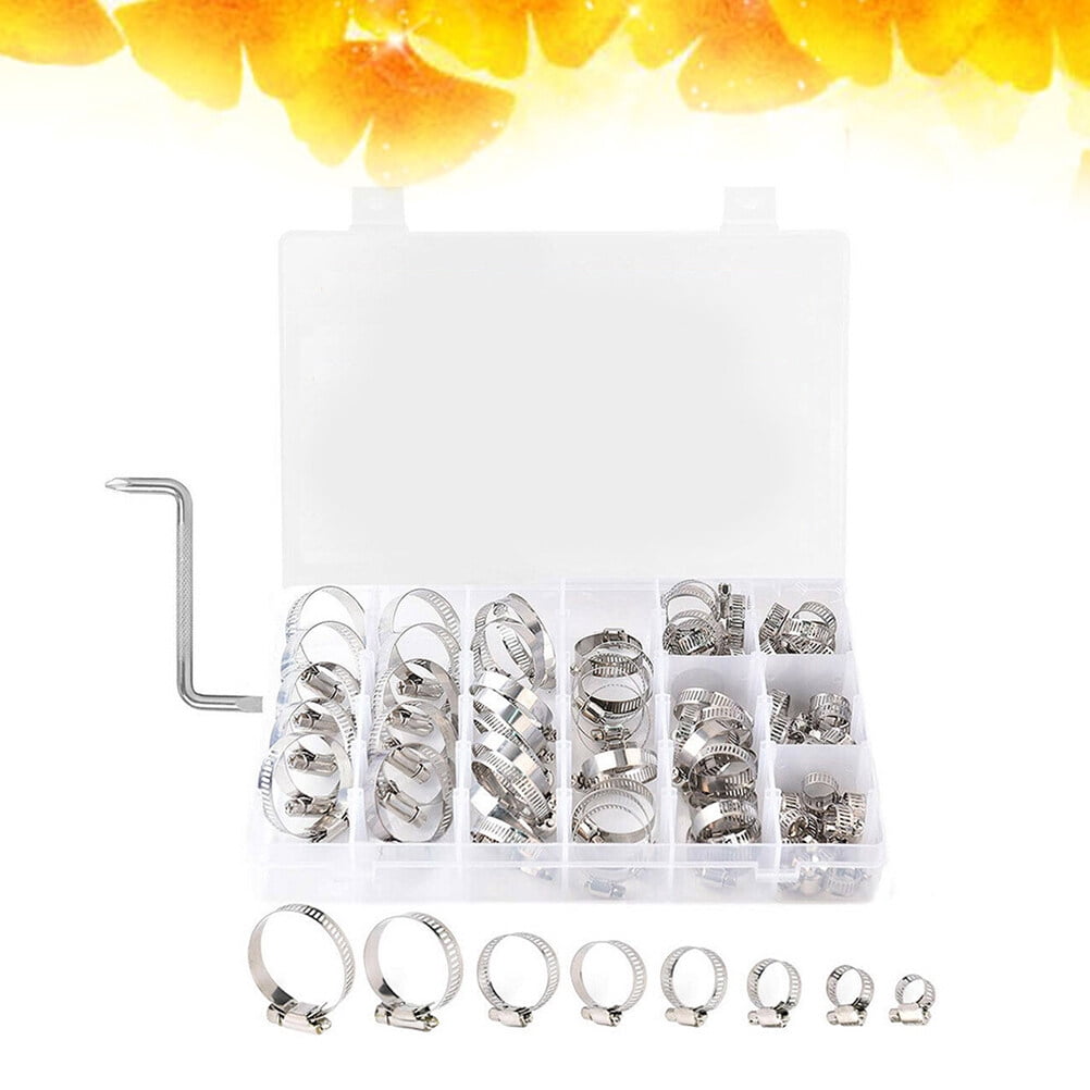 LOLIPPYY 80pcs of Garden Hose Attachments with Stainless Steel Hose ...