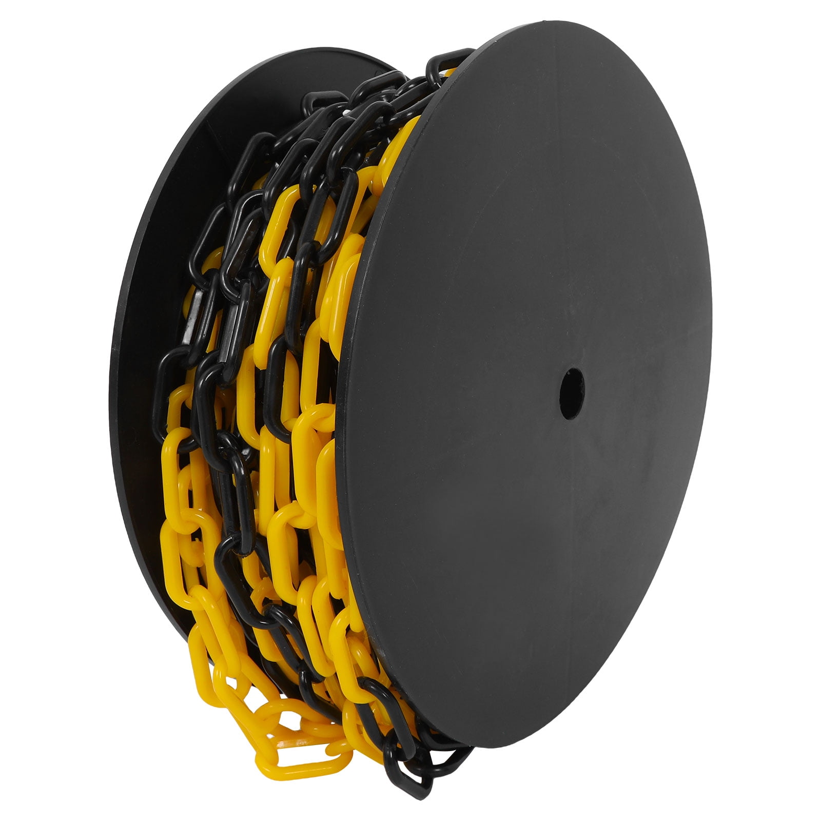 LOLIPPYY 82 Feet Plastic Barrier Chain Link Fence for Parking Lot ...