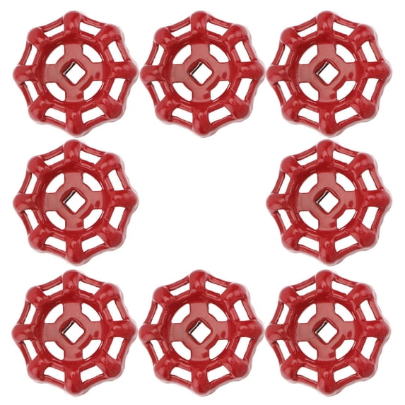 LOLIPPYY 8Pcs Handle Replacement Metal Wheel Shape for Gate Valves ...