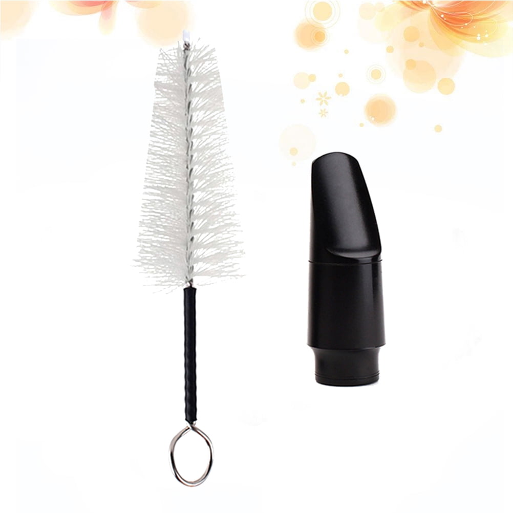 LOLIPPYY Alto Saxophone Mouthpiece and Brush Set Black for Music ...