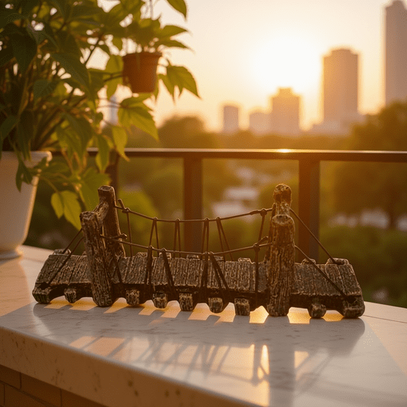 LOLIPPYY Aquarium Bridges Decor Resin Bridge Shape for Fish Tank ...