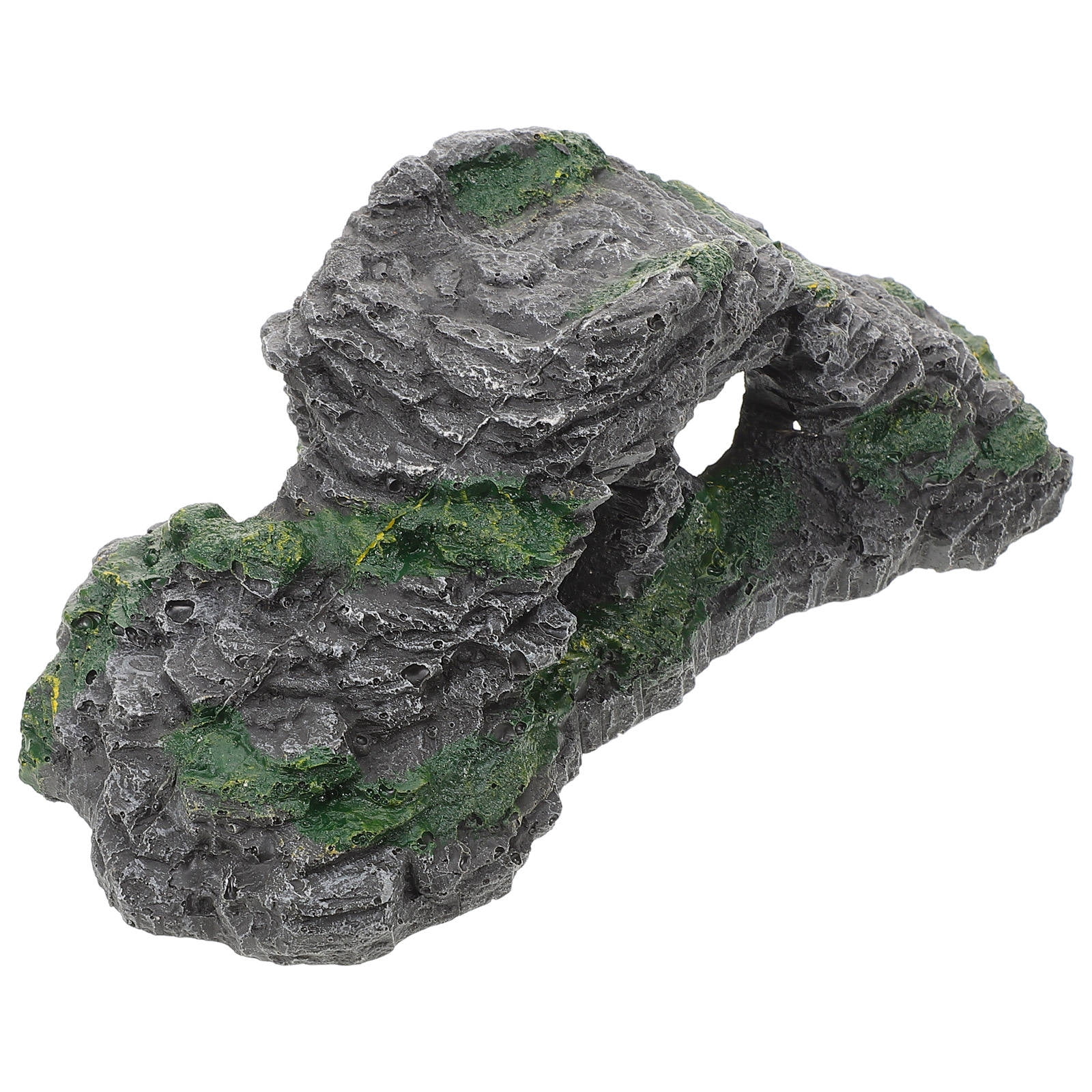 LOLIPPYY Aquatic Turtle Basking Platform Black Resin Turtle Supplies ...