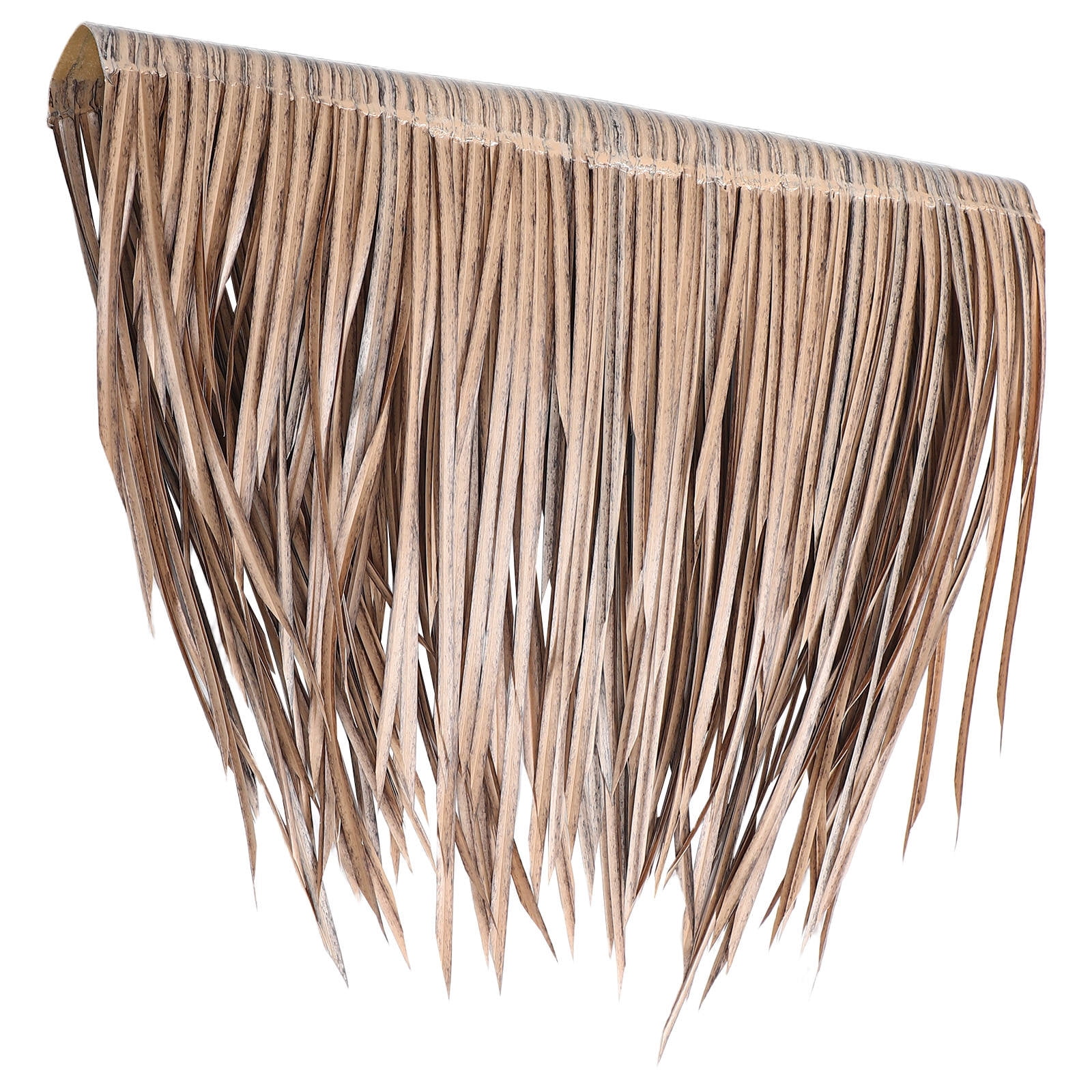 LOLIPPYY Artificial Thatch Roof Patio Straw Rolls Multi Plastic Rustic ...