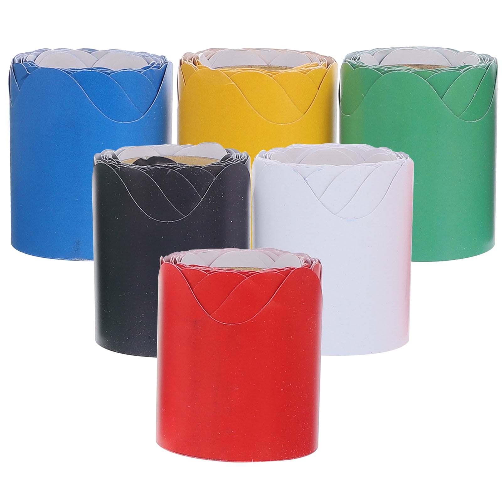 LOLIPPYY Assorted Color Classroom Bulletin Board Borders Decorative ...