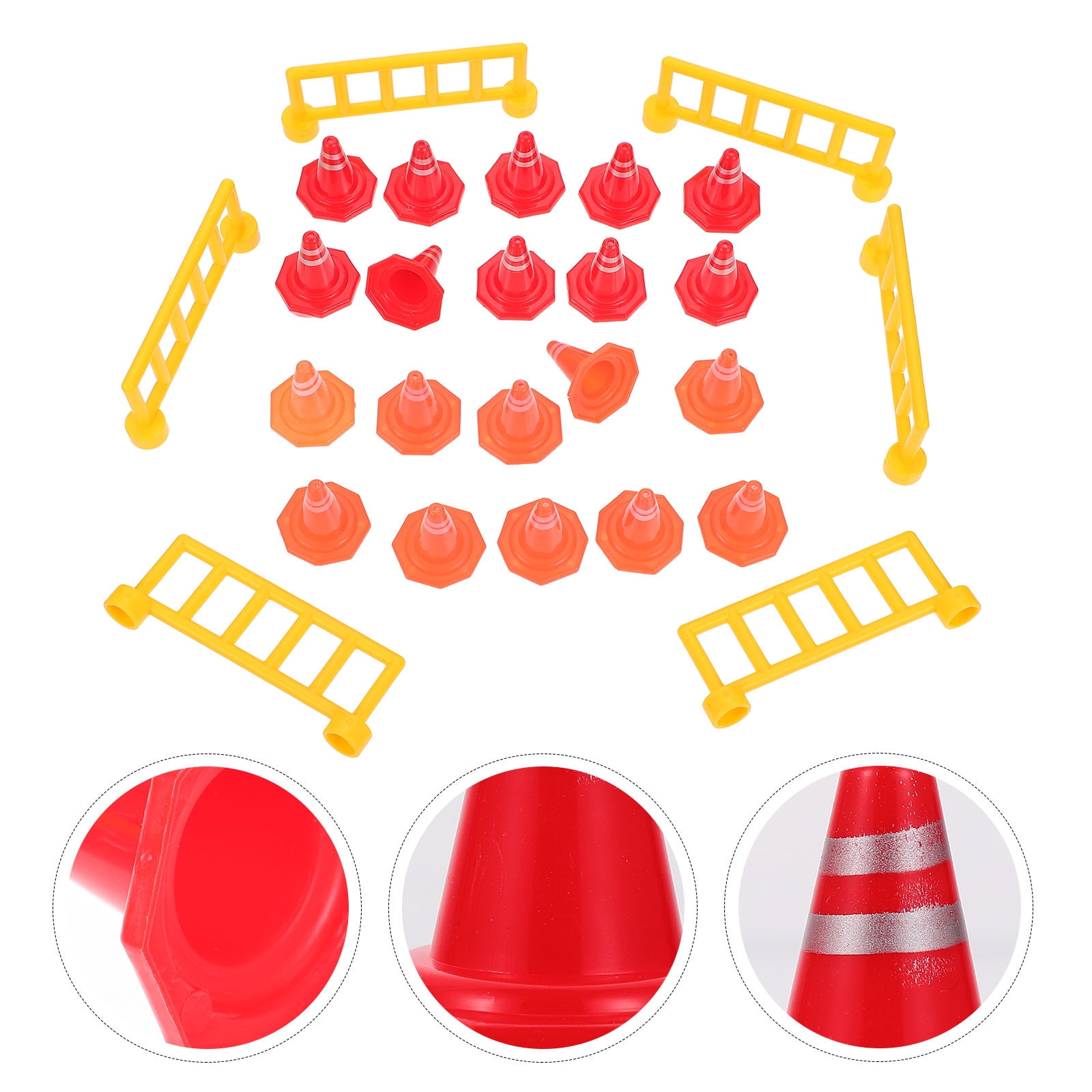 LOLIPPYY Assorted Color Road Construction Traffic Cones and ...