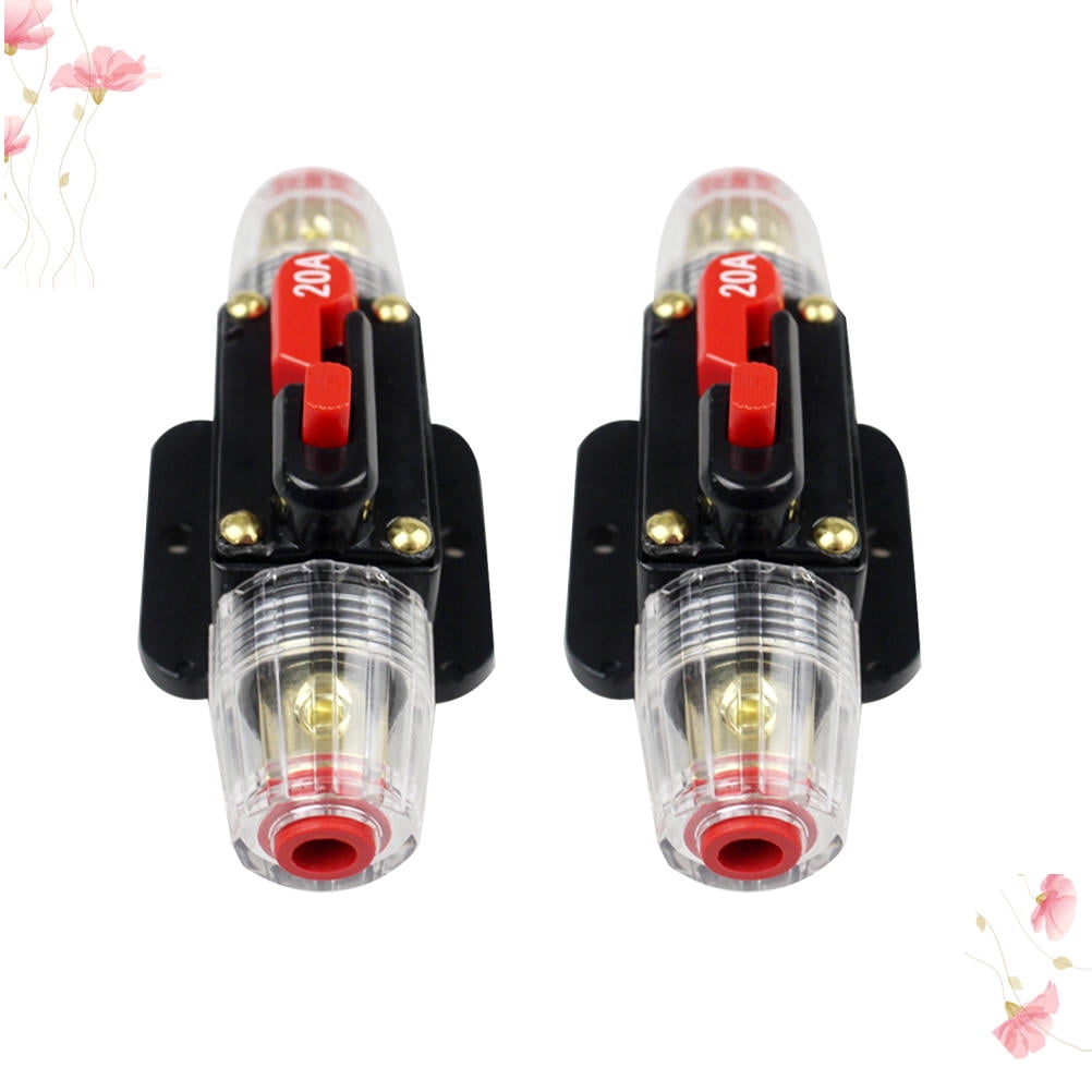 LOLIPPYY Auto Circuit Breaker for Car Use with Reset Switch and Test ...