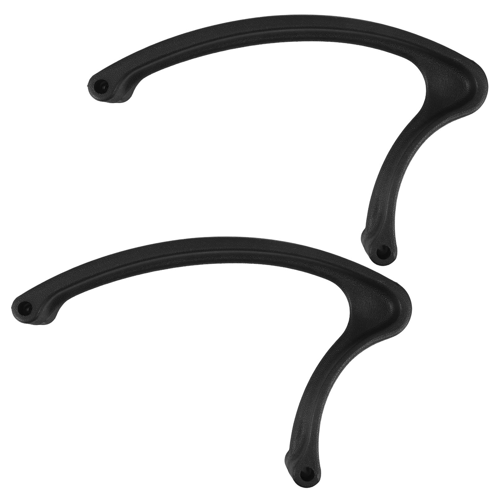 LOLIPPYY Back to School 2Pcs Armrest Handles For Chair Black Plastic ...